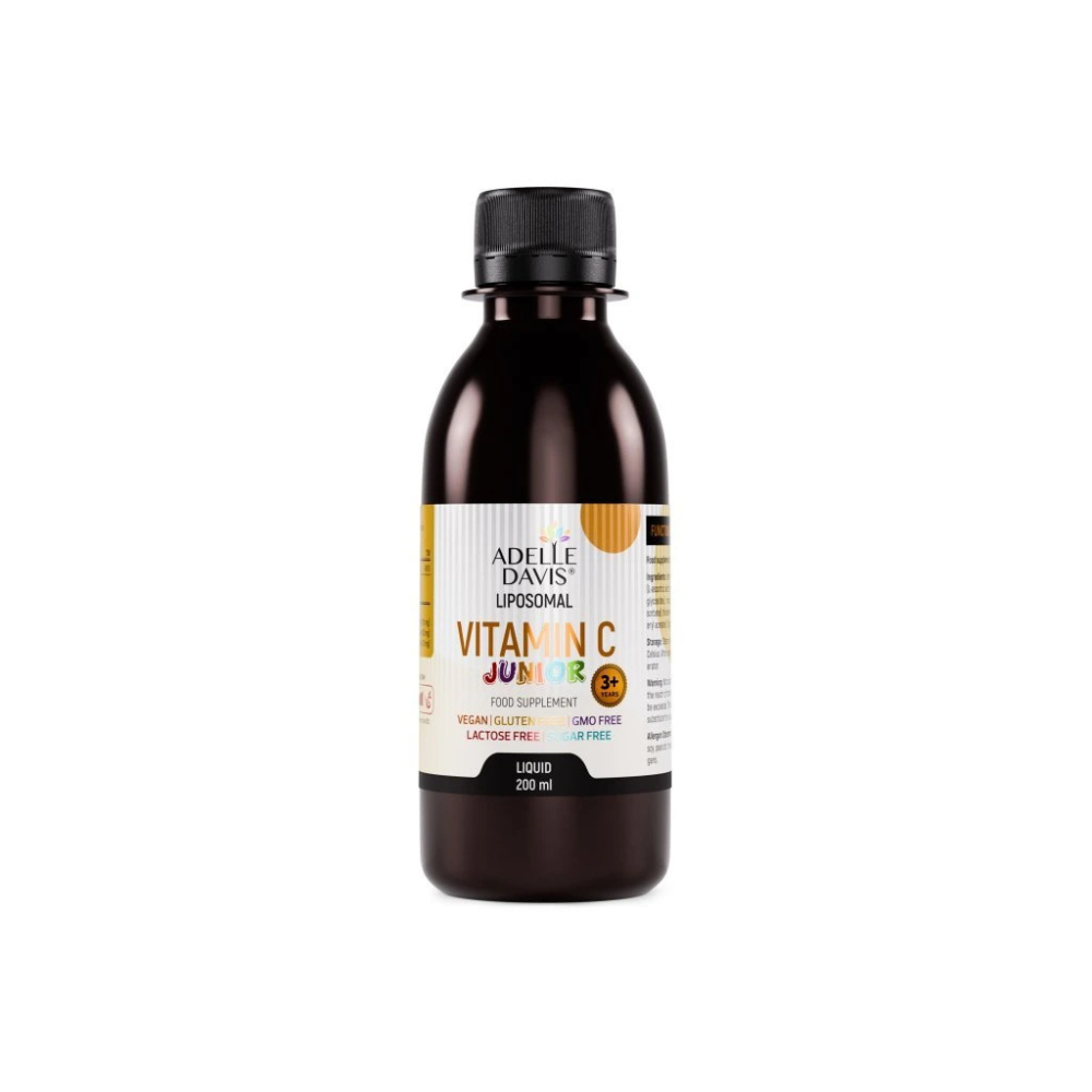 Adelle Davis Lipozomálny vitamín C JUNIOR pro děti od 3 let, 200 ml ...