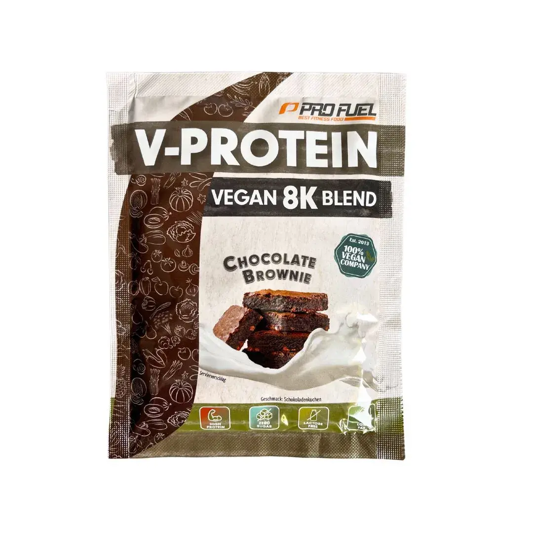 Profuel V-Protein 8K - vzorek Čokoládové brownies, 30 g | Vegmart.cz
