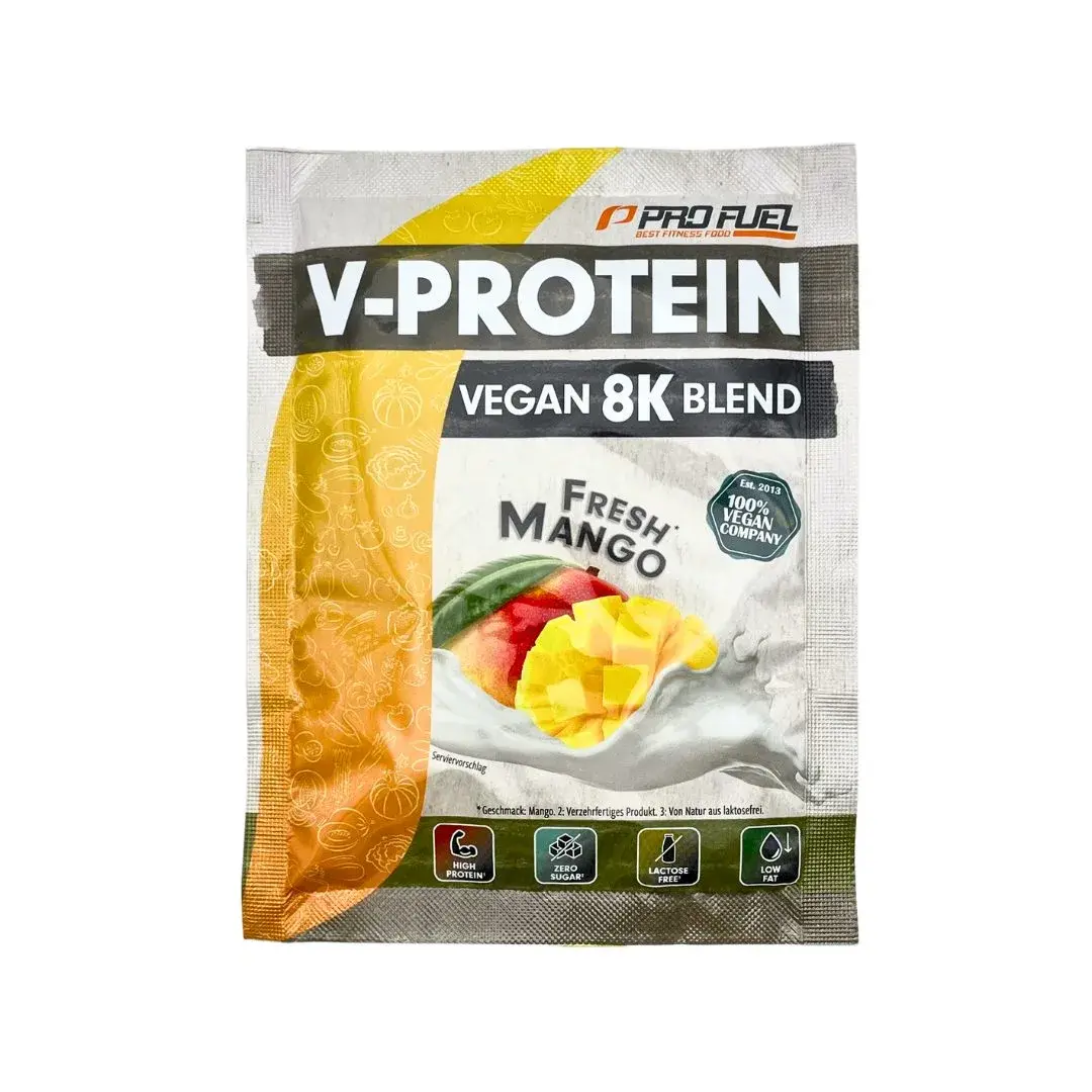 Profuel V-Protein 8K - vzorek Mango, 30 g | Vegmart.cz