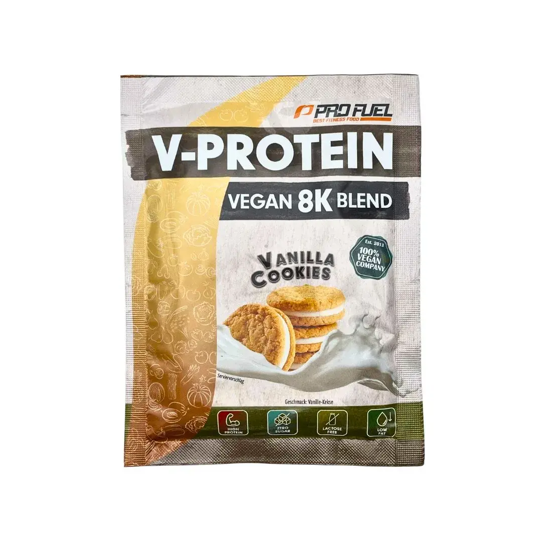 Profuel V-Protein 8K - vzorek Vanilkové sušenky, 30 g | Vegmart.cz