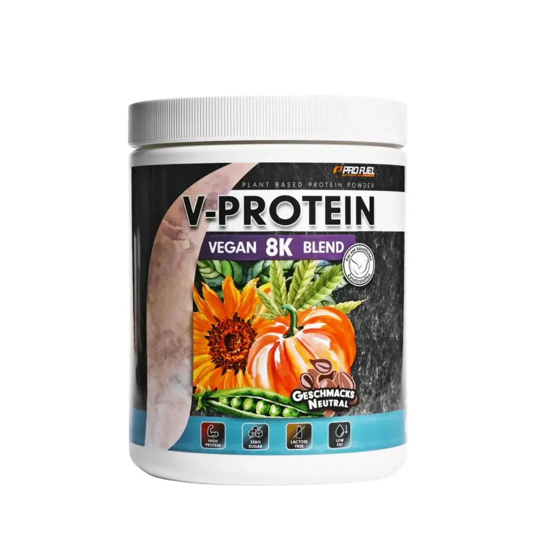 ProFuel V-Protein 8K – Vegan proteín neutral, 480 g | Vegmart.sk